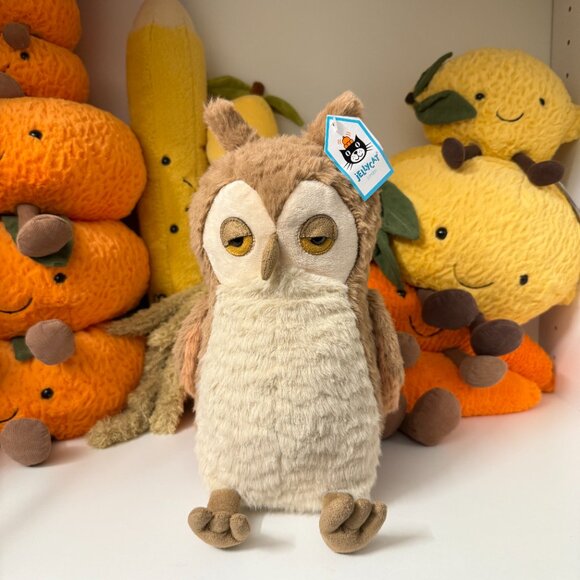 Jellycat | Toys | Jellycat Oakley Owl Bnwt Retired Rare Plush Lovey ...